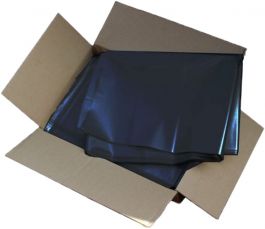 Black Compactor Sacks - Large, Heavy-Duty Black LDPE Sacks
